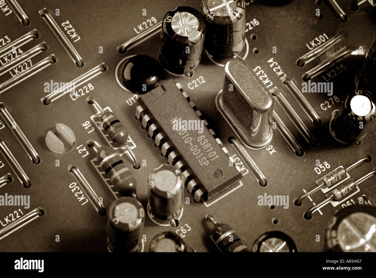 Various components hi-res stock photography and images - Alamy