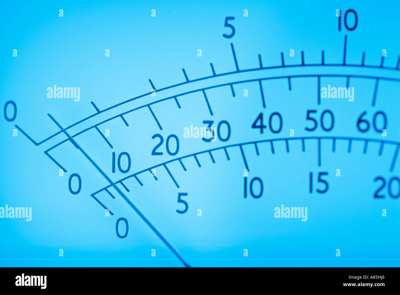 Meter Display, Close Up Stock Photo - Alamy