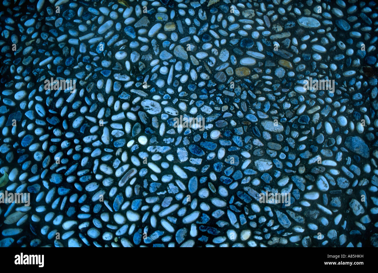 COBLE STONE URBAN BACKGROUND PATTERN ON STREET Stock Photo - Alamy