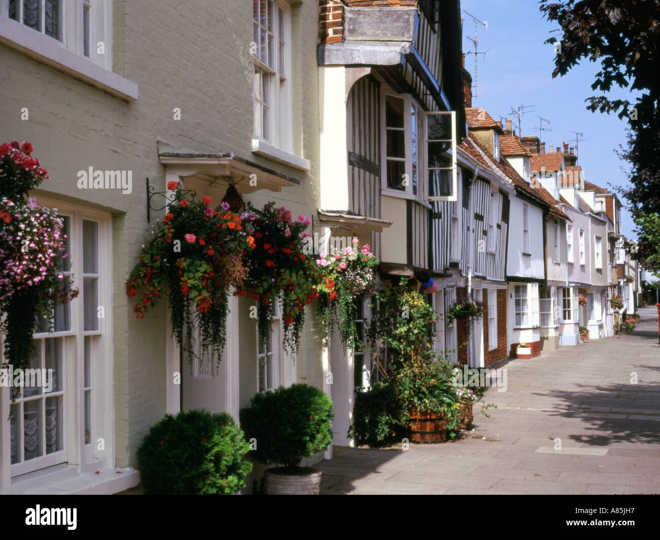 Historic abbey street faversham kent hi-res stock photography and ...