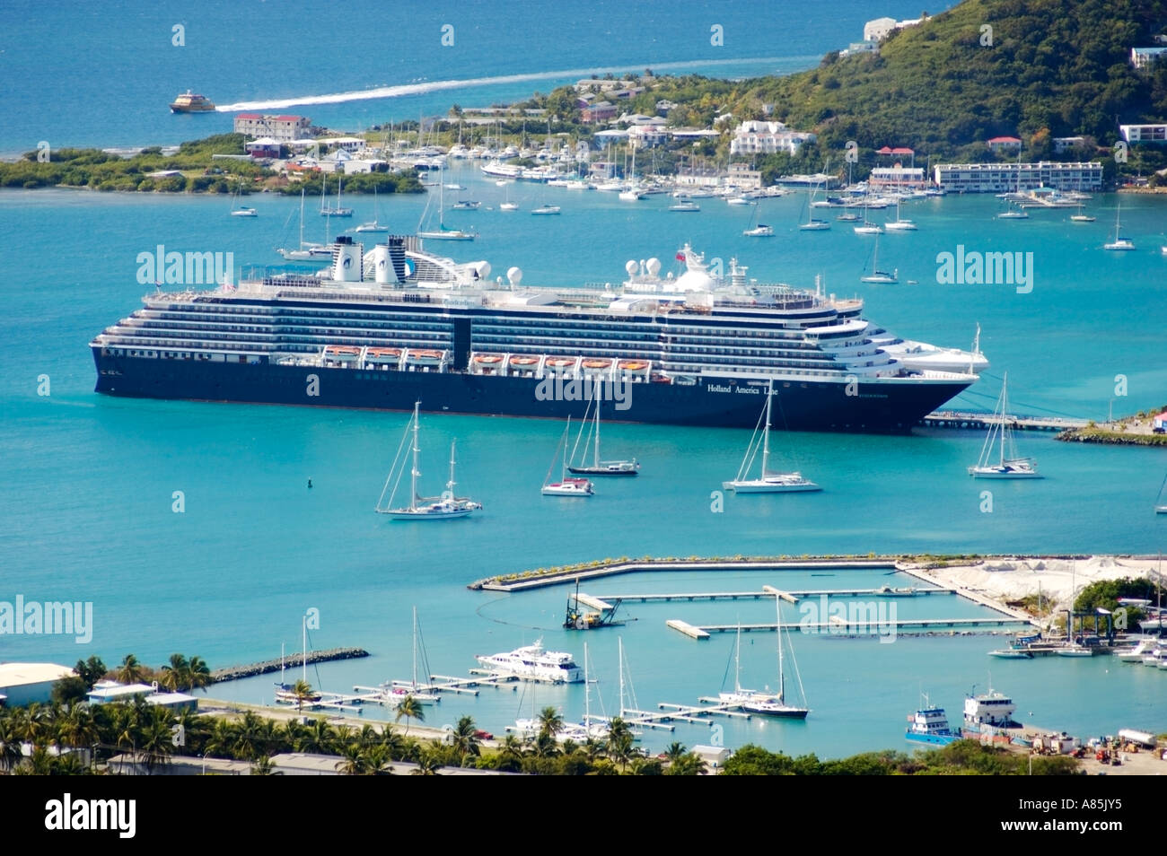 Bvi tortola road town cruise hi-res stock photography and images - Alamy