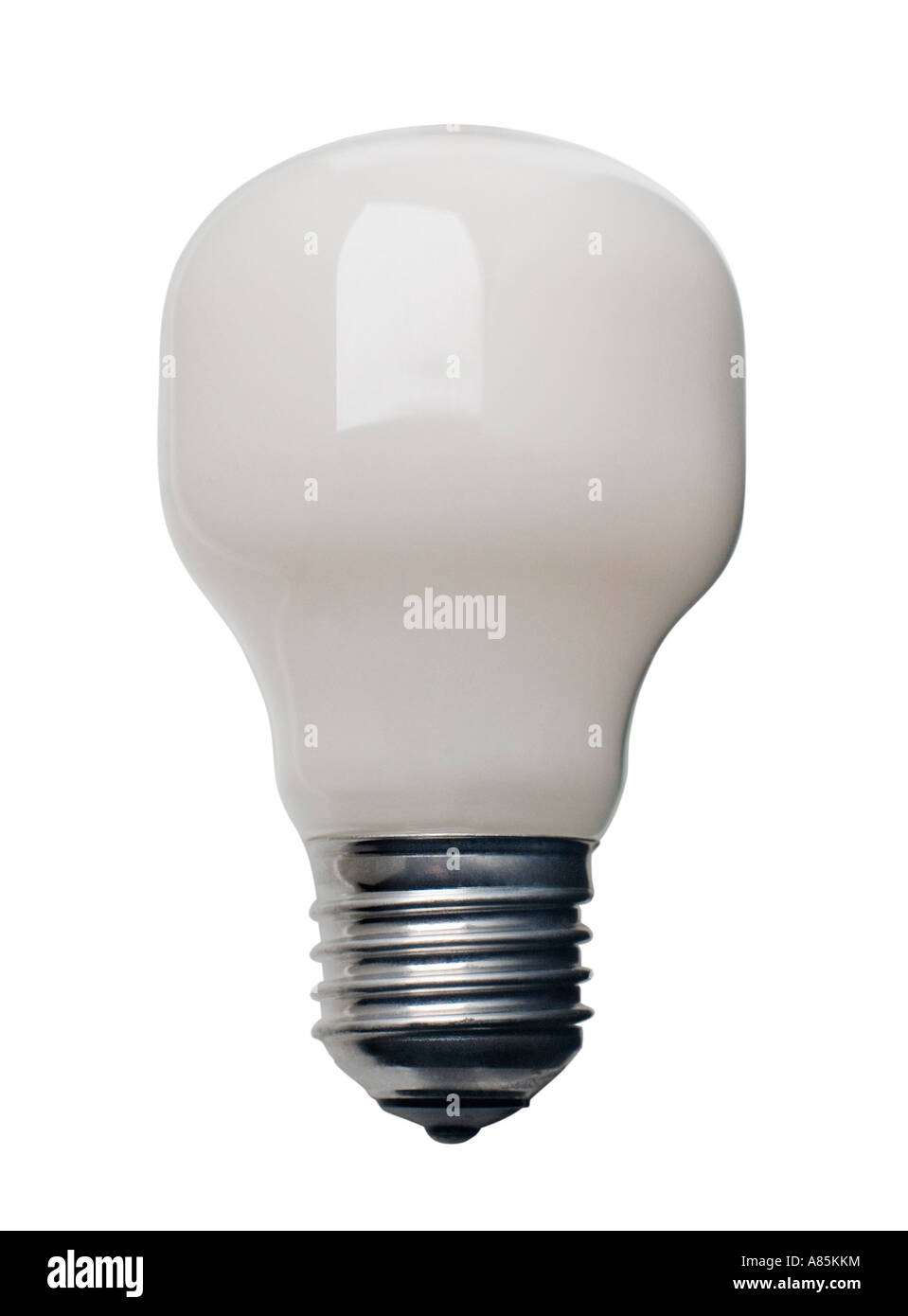 TUNGSTEN LIGHT BULB ON WHITE BACKGROUND Stock Photo - Alamy