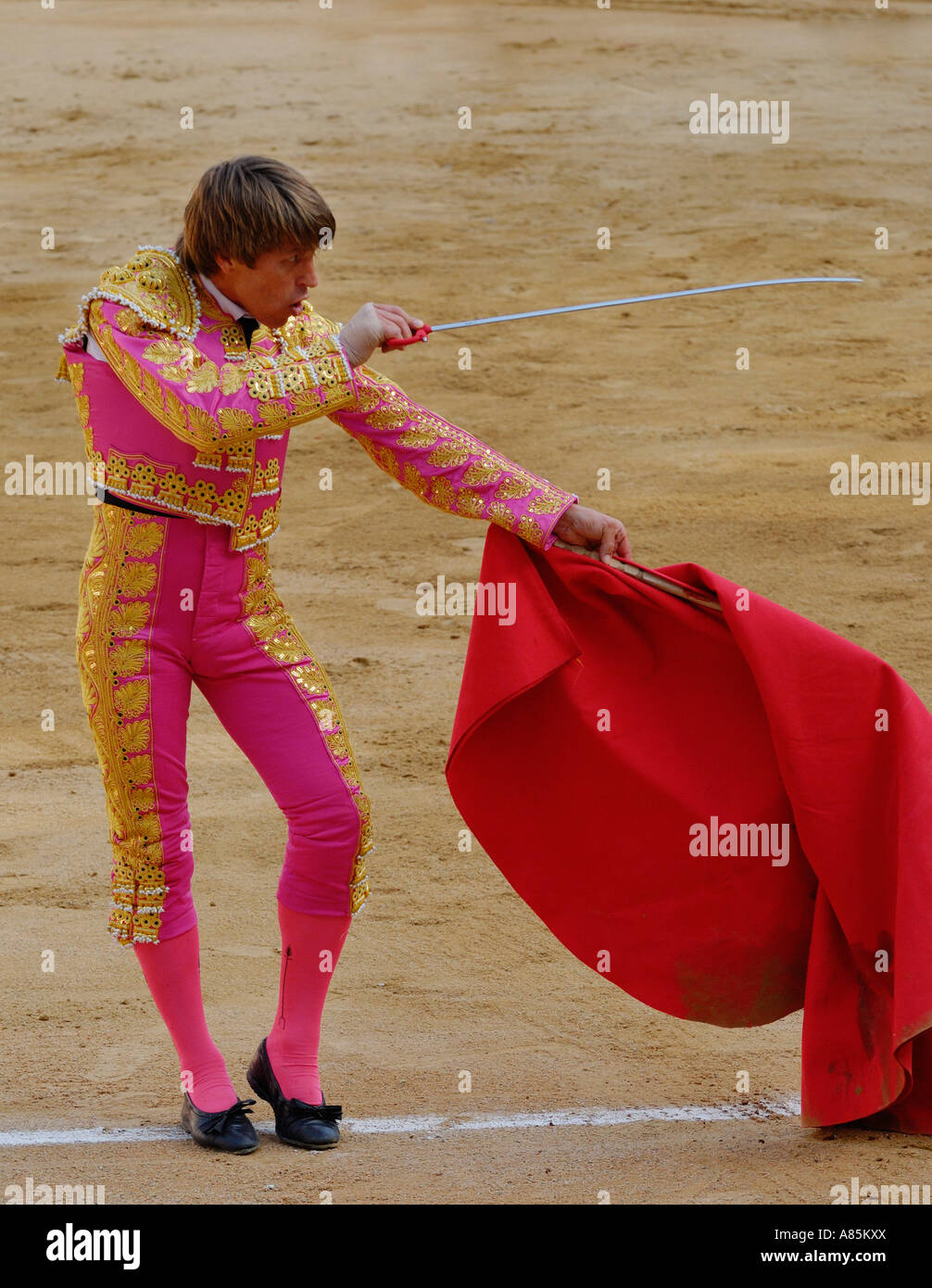 SPANISH BULLFIGHTER BARCELONA CATALONIA SPAIN Stock Photo - Alamy