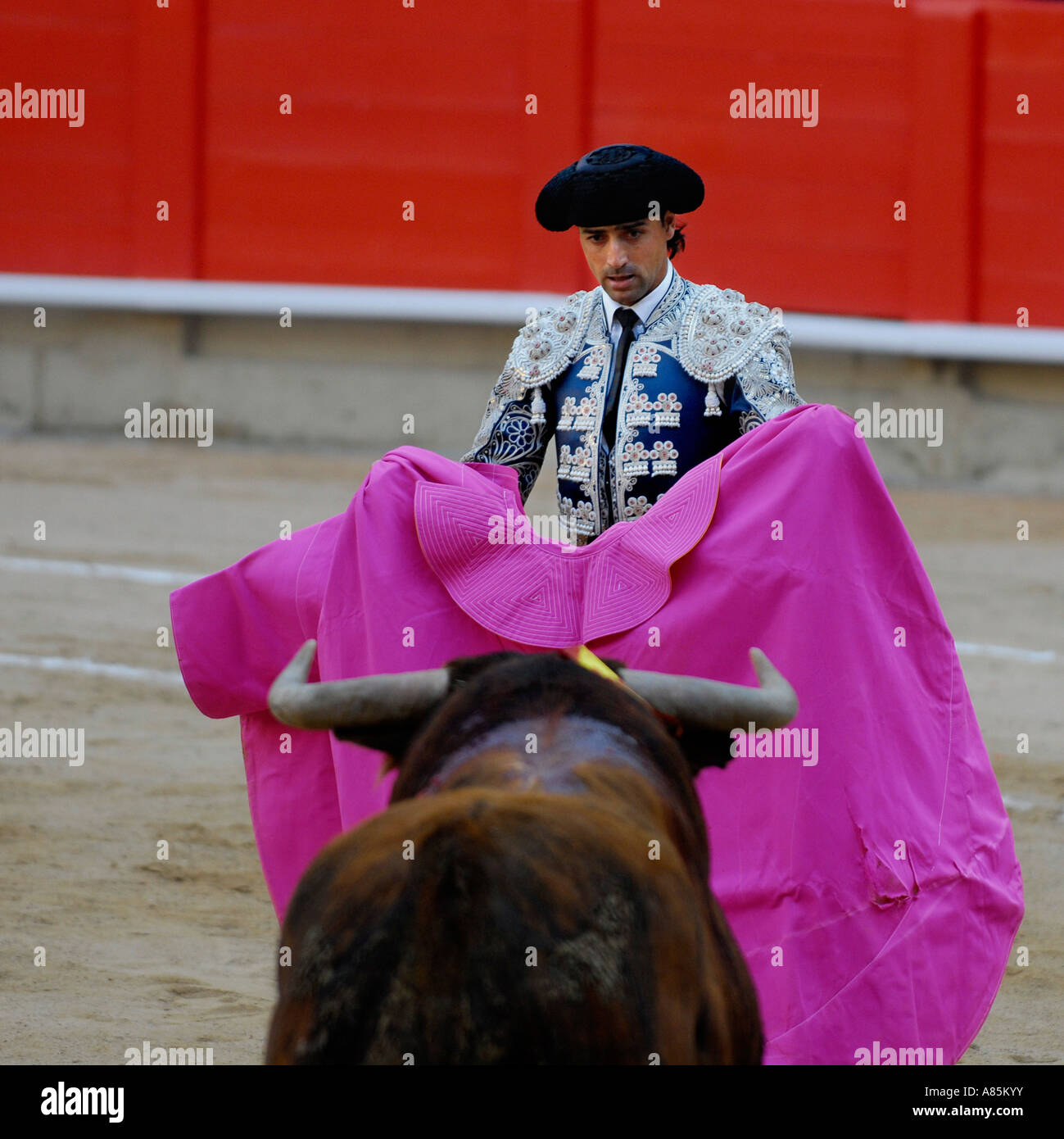 SPANISH BULLFIGHTER BARCELONA CATALONIA SPAIN Stock Photo - Alamy