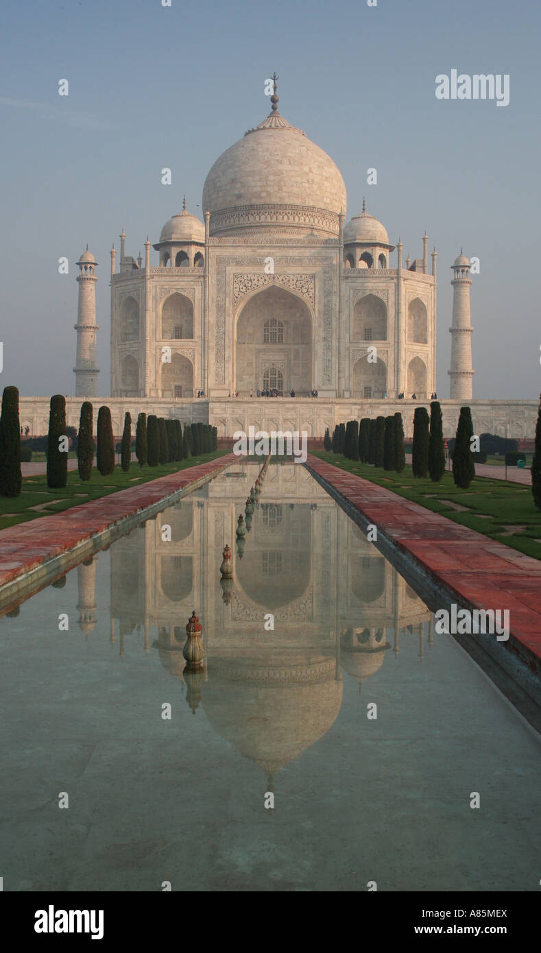 The beautiful marble Taj Mahal in Agra, India Stock Photo - Alamy