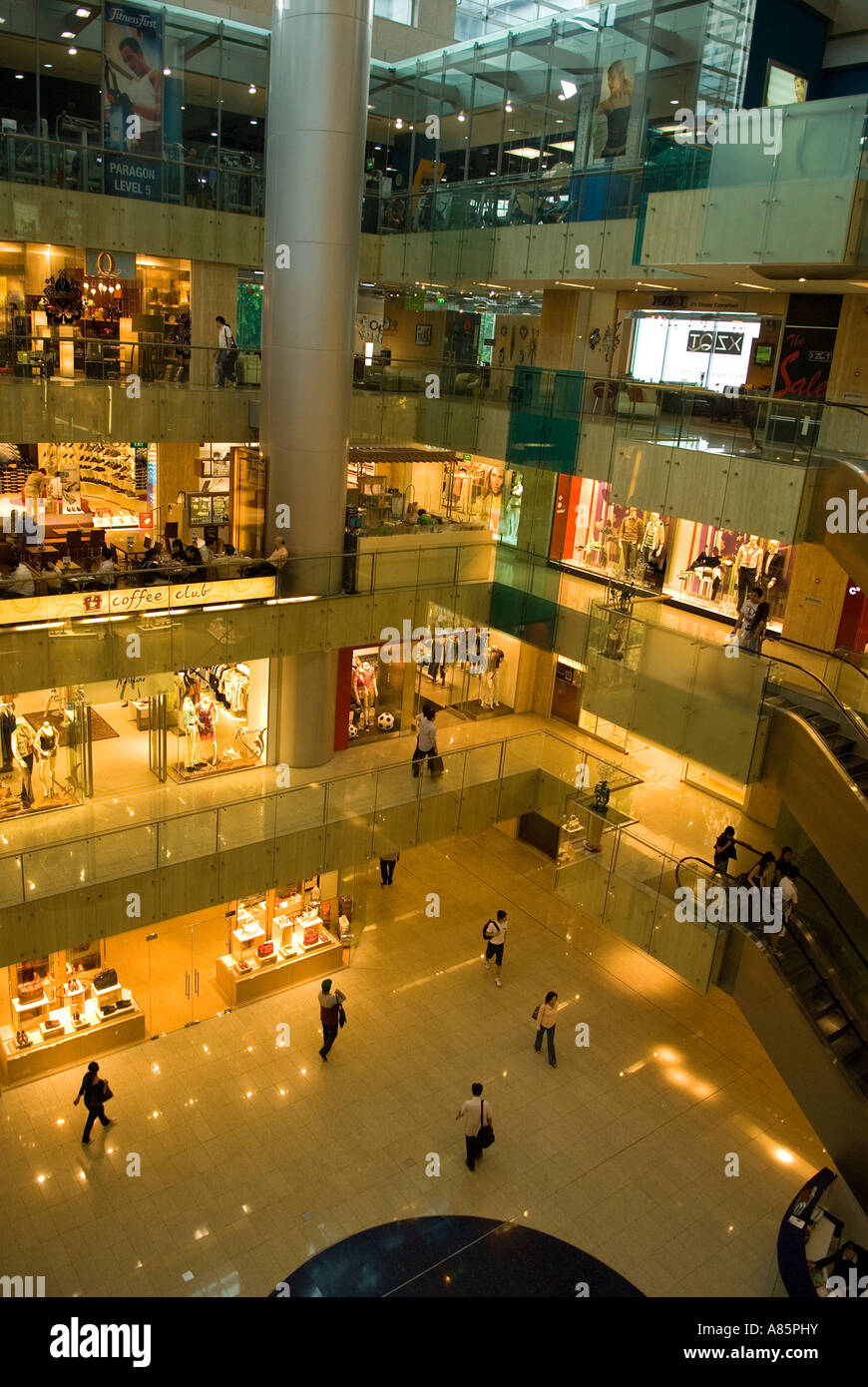 Singapore paragon shopping mall hi-res stock photography and images - Alamy