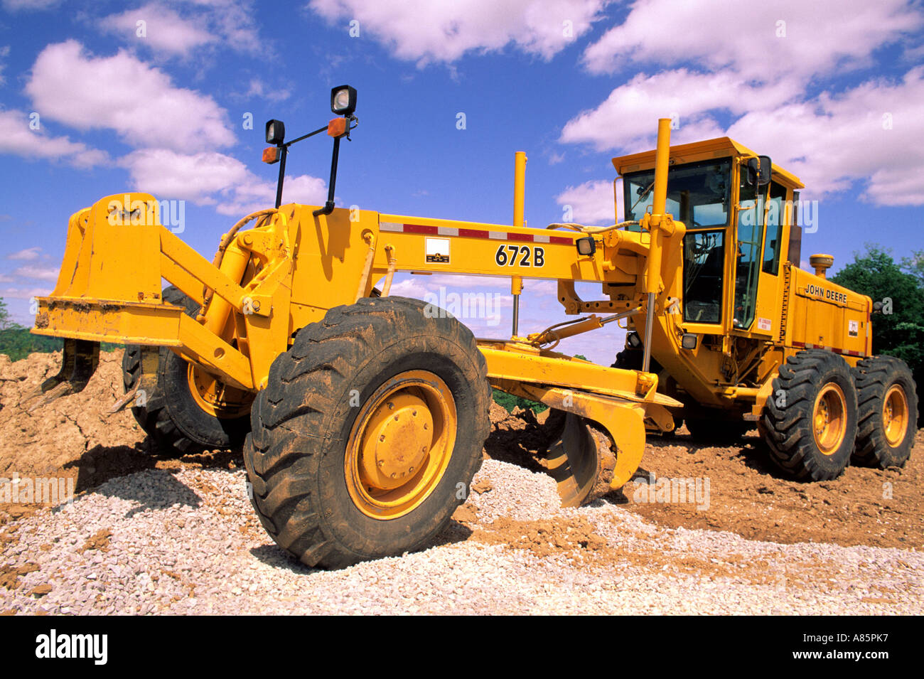Steel grader hi-res stock photography and images - Alamy