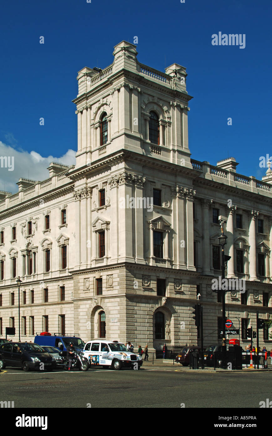 Large stone building of Government Offices corner site of Great George ...
