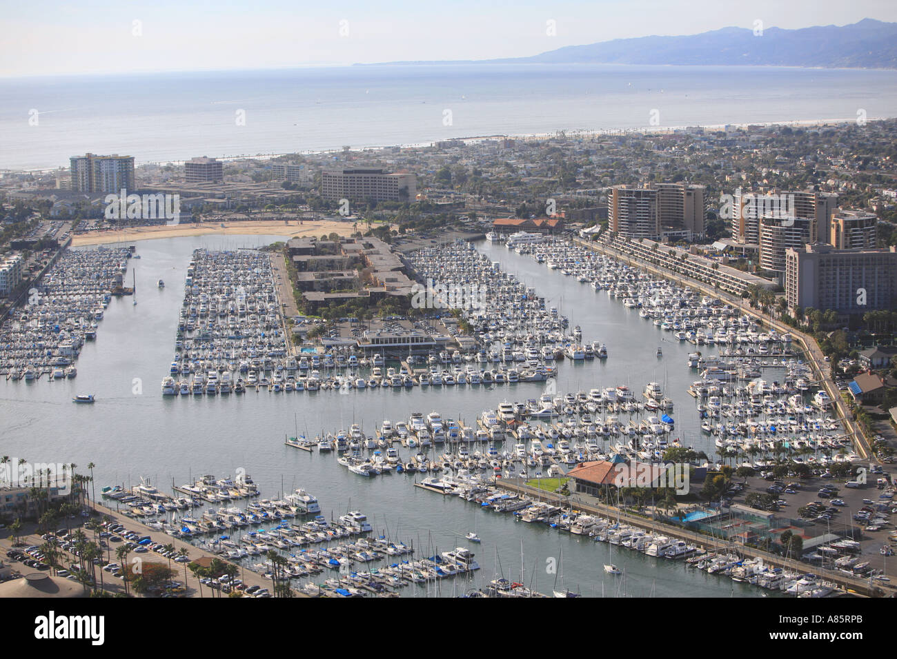 marina del rey california Stock Photo - Alamy