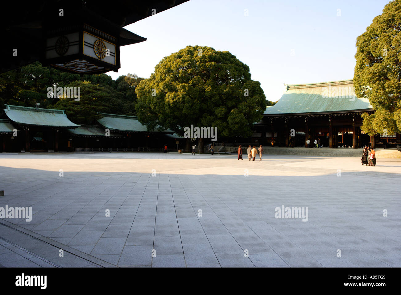 Meiji shrine temple Tokyo Japan Stock Photo - Alamy
