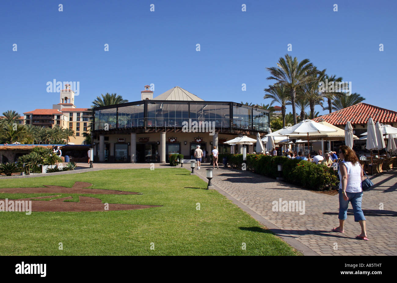 MELONERAS BOULEVARD. MASPALOMAS. GRAN CANARIA. CANARY ISLAND. EUROPE ...