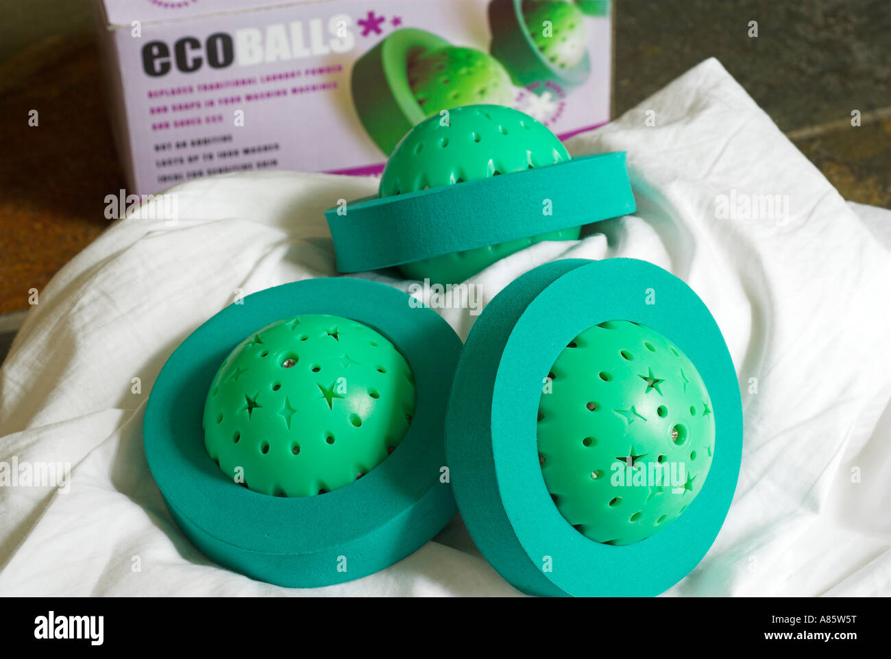 Eco wash washing ball hi-res stock photography and images - Alamy