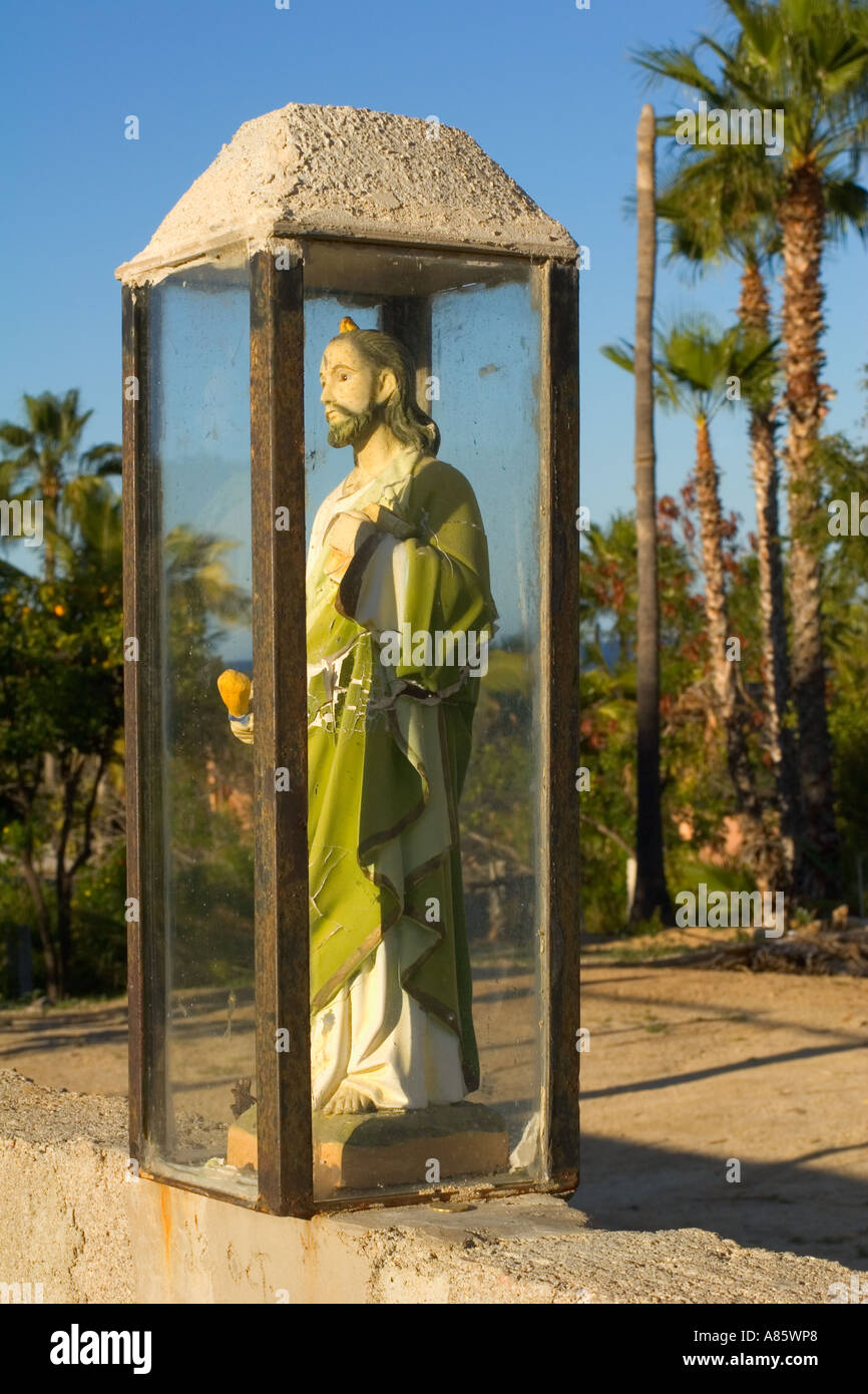Statue of Jesus Christ Baja Mexico Stock Photo - Alamy