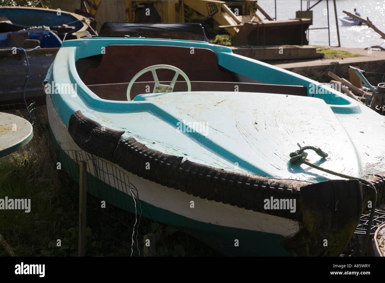 Scenes of decay around the riverbanks of the river Dee in Chester ...