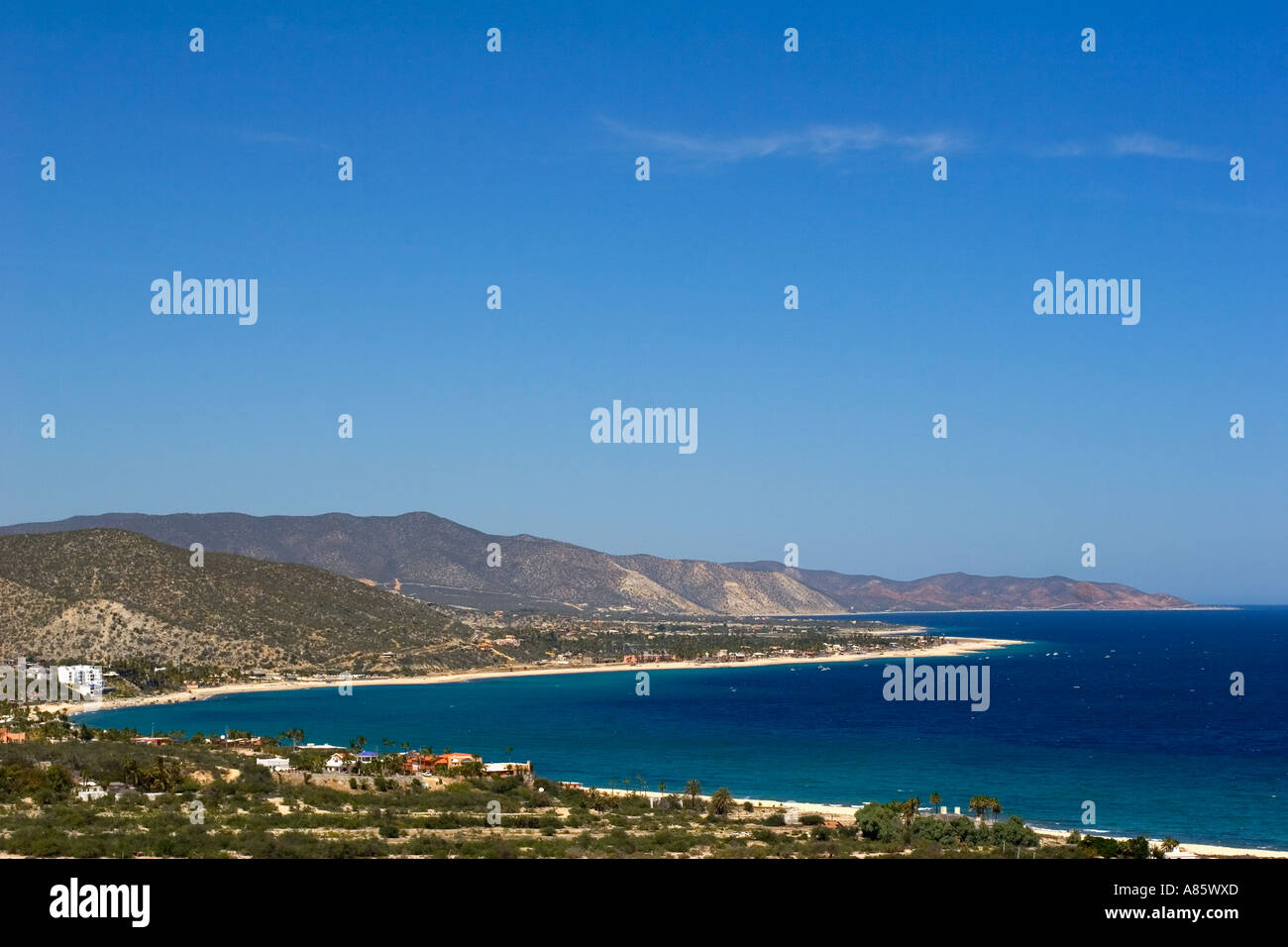 Beach in East Cape Baja Mexico Stock Photo - Alamy