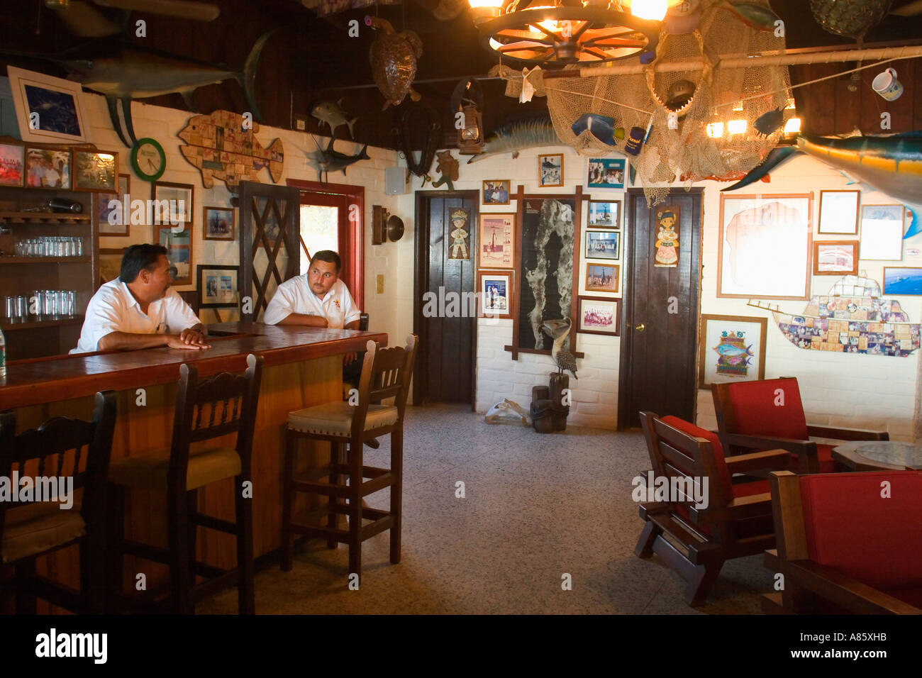 Bartenders Punta Colorada Baja Mexico Stock Photo - Alamy