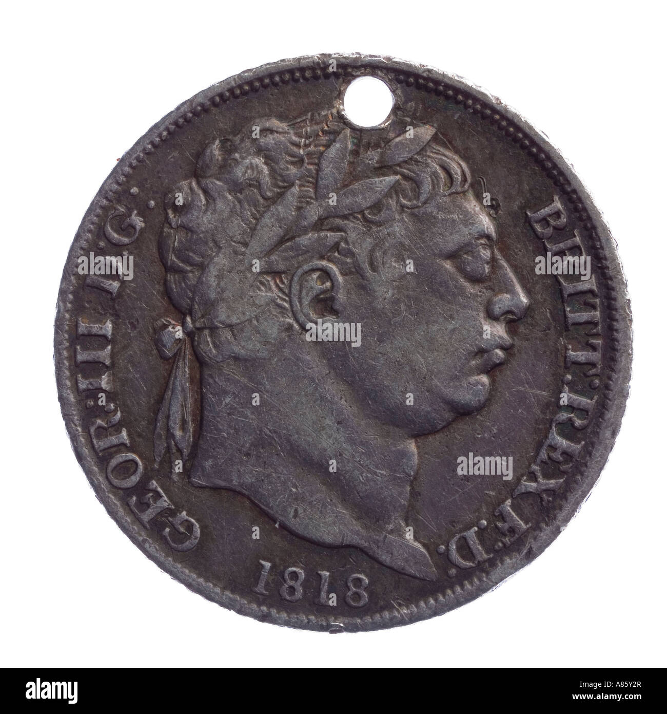 George iii coin hi-res stock photography and images - Alamy