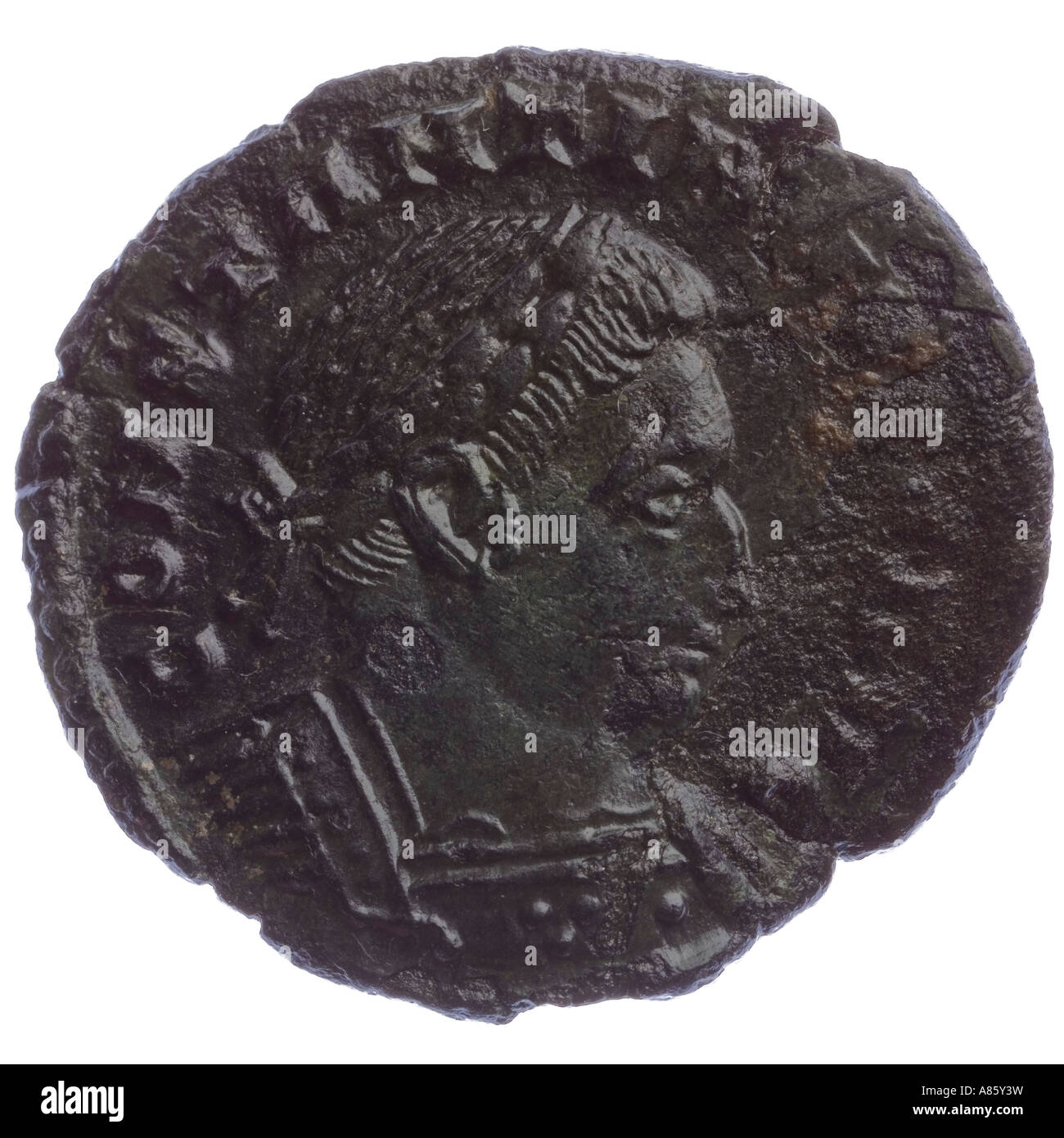Ancient Roman Coin Stock Photo - Alamy