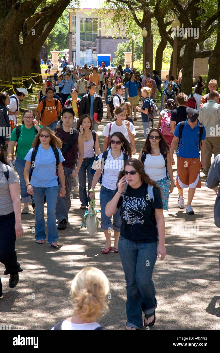 Austin texas university students hi-res stock photography and images ...
