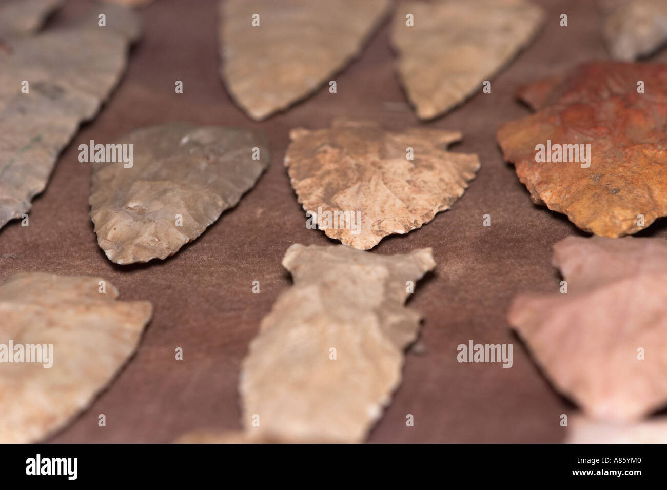 Native american spear tips hi-res stock photography and images - Alamy