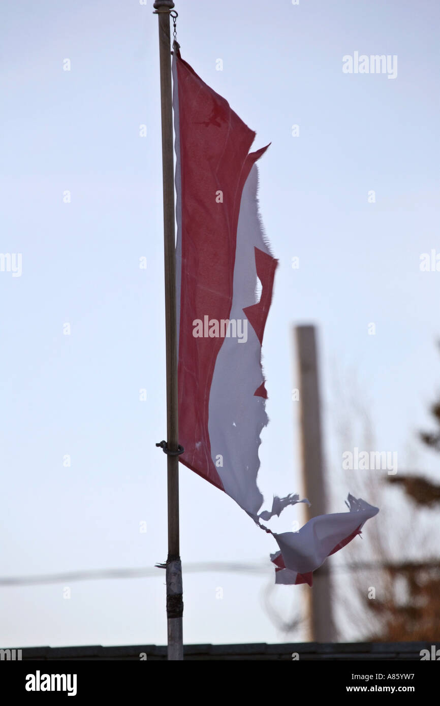 Torn canadian flag hi-res stock photography and images - Alamy