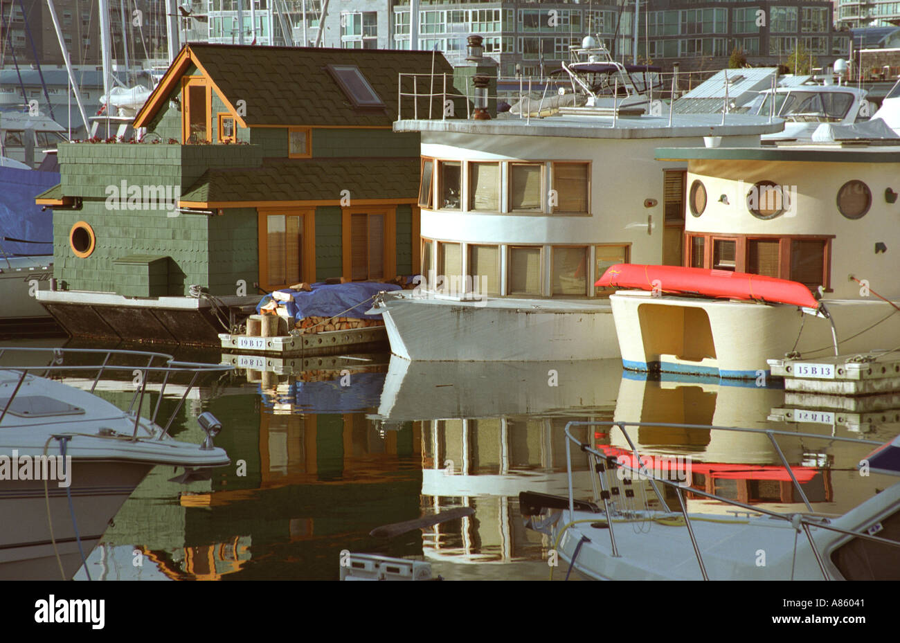 Floating Homes Vancouver High Resolution Stock Photography and Images ...