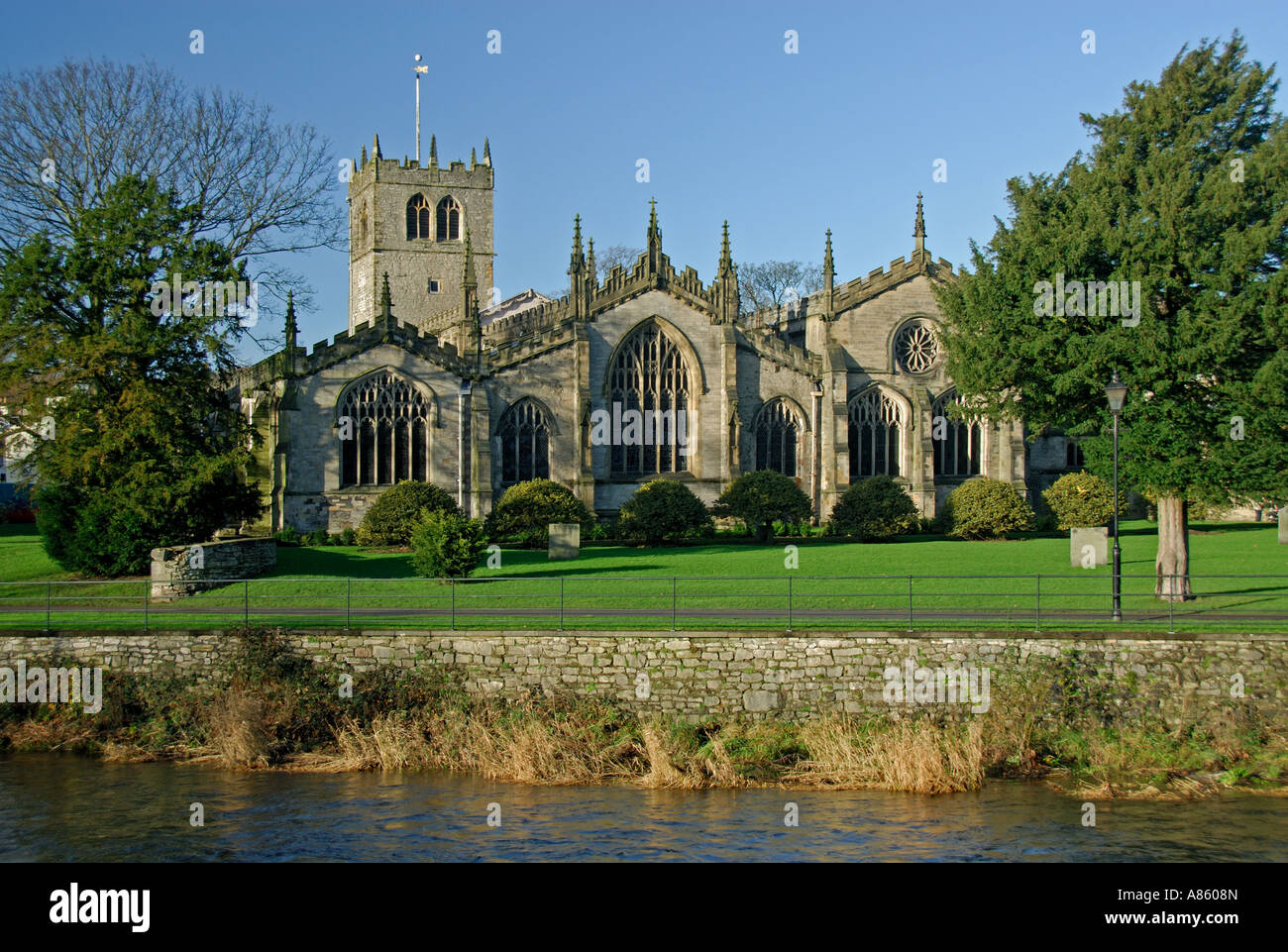 Holy Trinity Church, Kendal. Cumbria, England, U.K., Europe Stock Photo ...