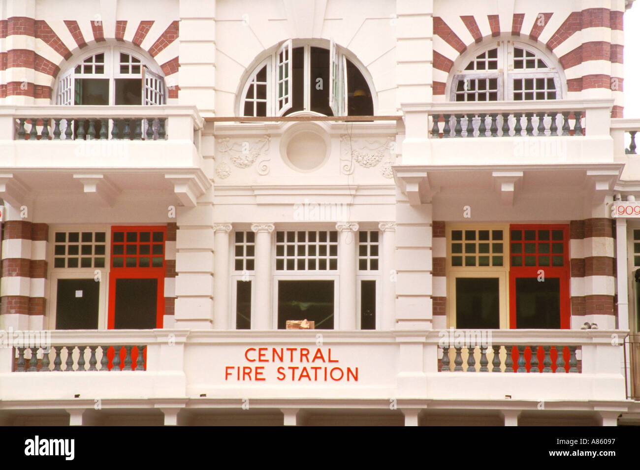 Singapore Central Fire Station Stock Photo - Alamy