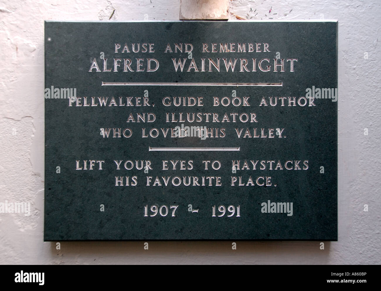 Alfred wainwright hi-res stock photography and images - Alamy
