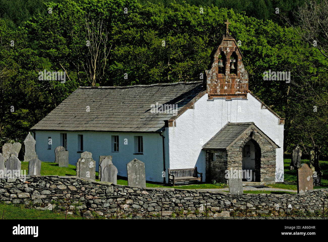 Church of Saint John, Ulpha. Lake District National Park, Cumbria ...