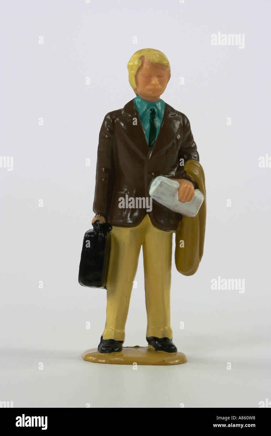A figurine of a business man Stock Photo - Alamy