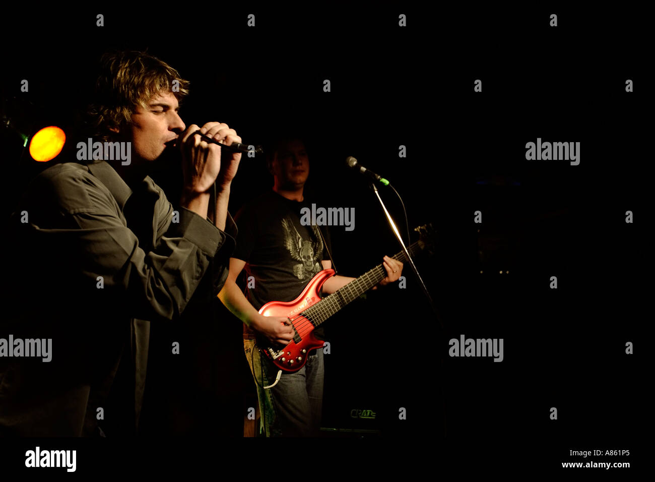 EVERLONG Rock Band playing in Moose Jaw Saskatchewan Stock Photo - Alamy