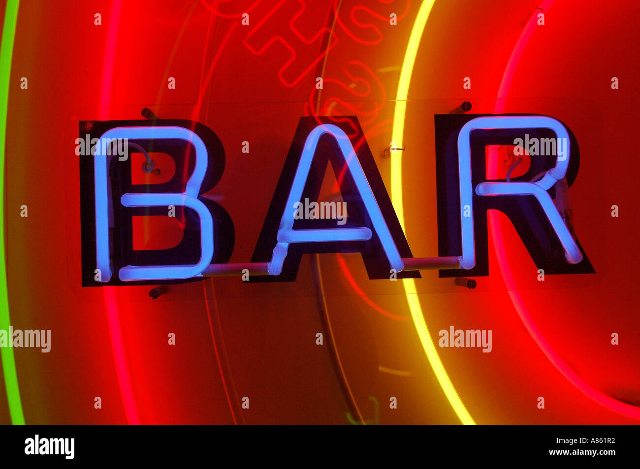 Neon sign club london hi-res stock photography and images - Alamy