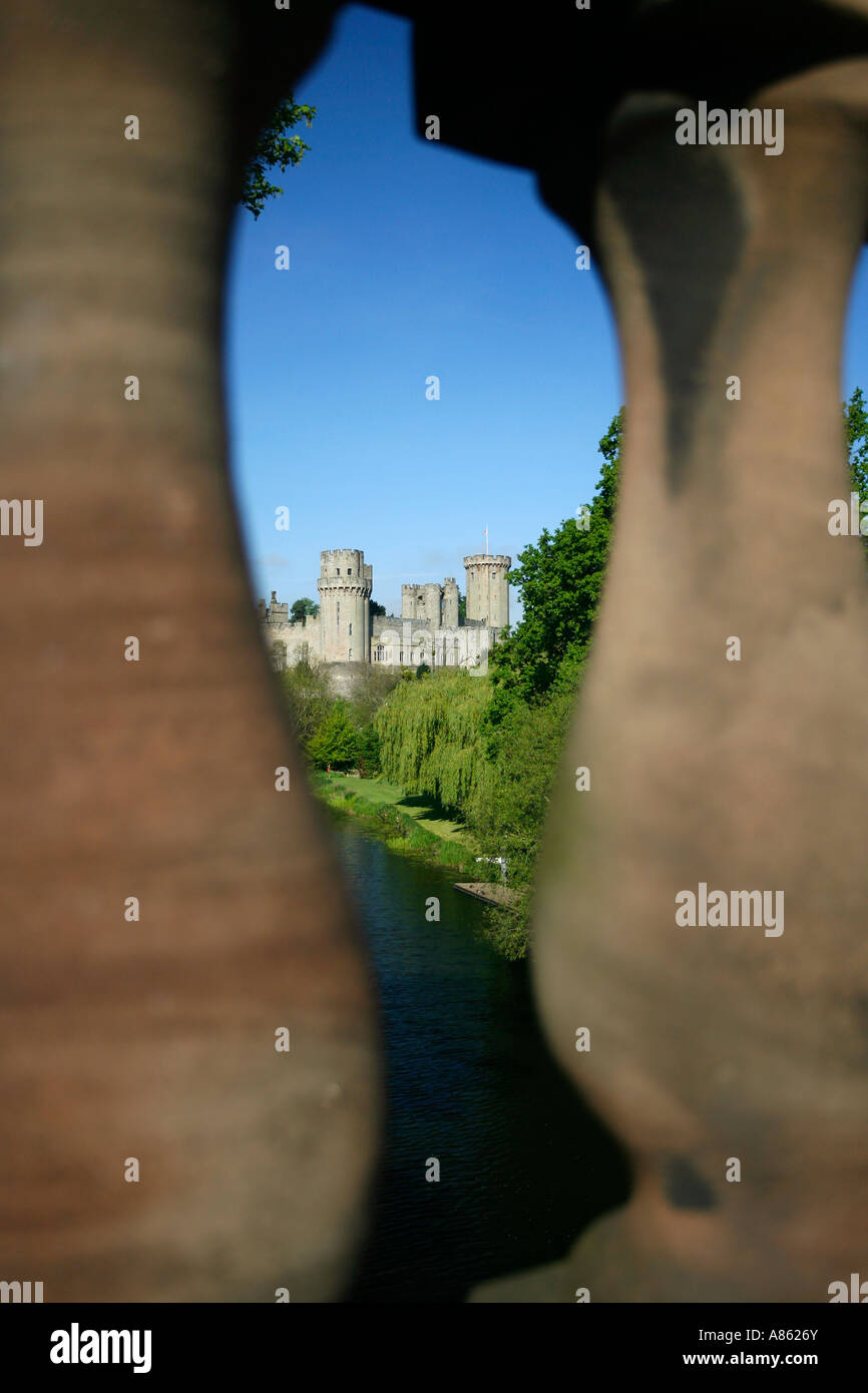Warwick Castle Bridge River Avon High Resolution Stock Photography and ...