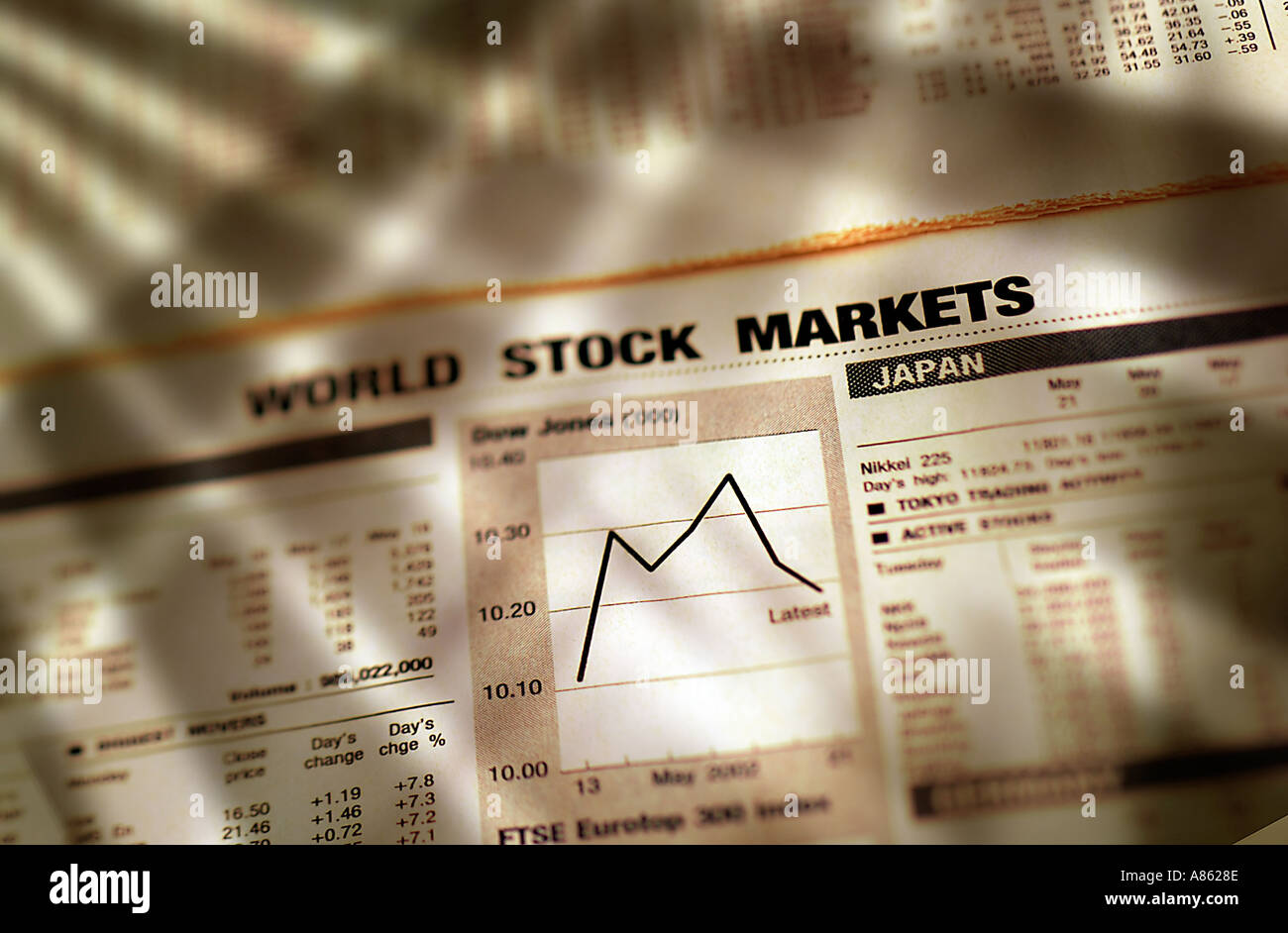 World stock markets hi-res stock photography and images - Alamy