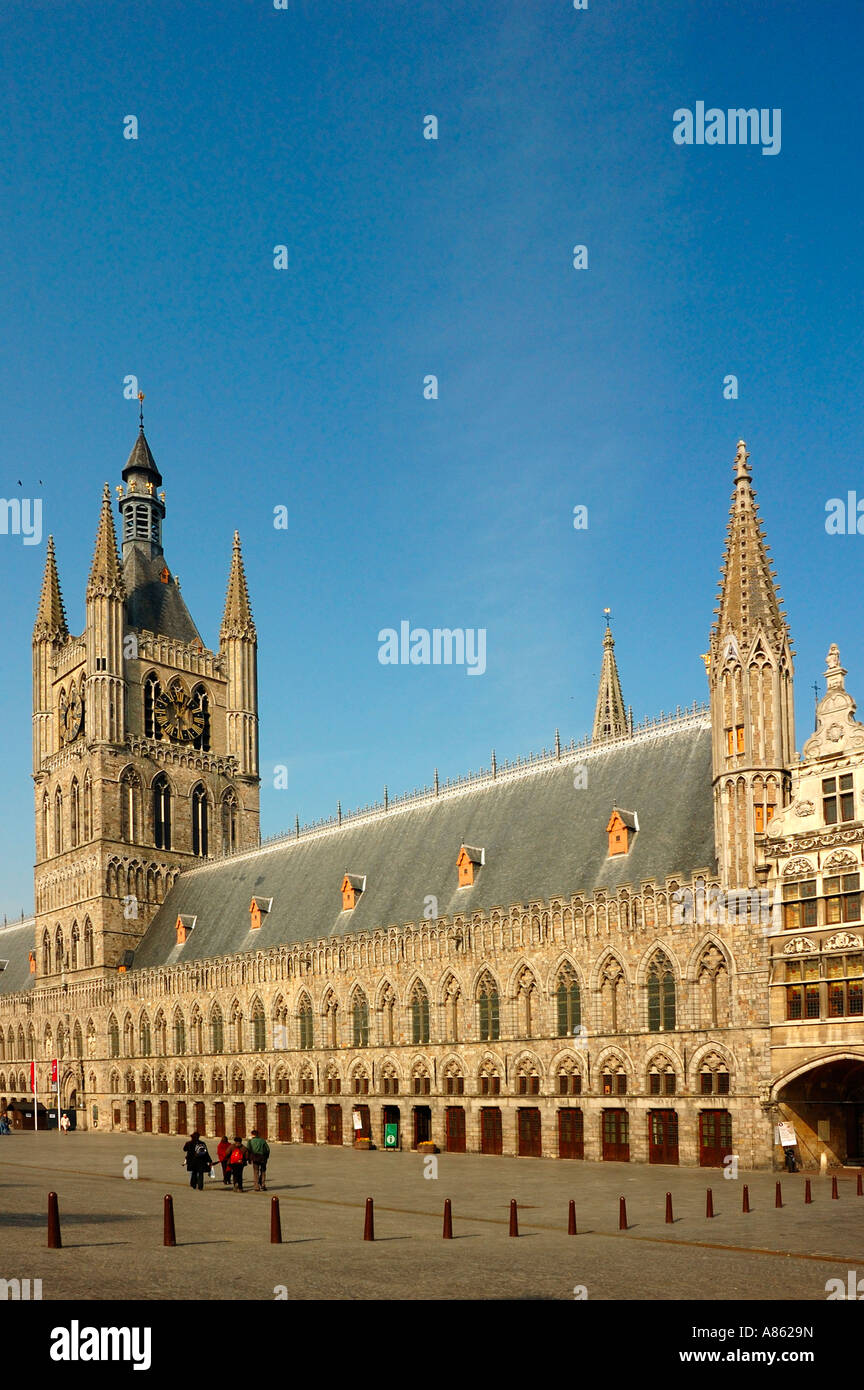 The Cloth Hall, Ieper Stock Photo - Alamy
