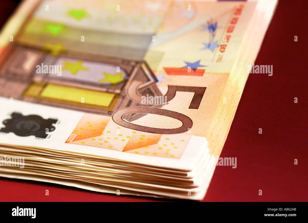 50 euros bundle euro hi-res stock photography and images - Alamy