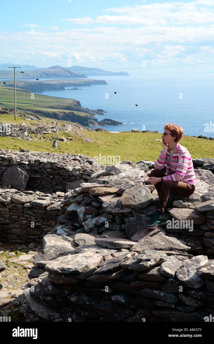 Old stone hut on coast hi-res stock photography and images - Alamy