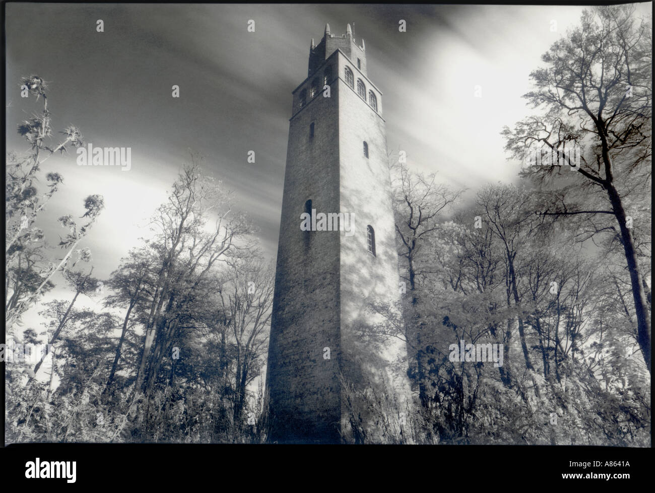 Folly Tower Faringdon Oxon UK Stock Photo - Alamy