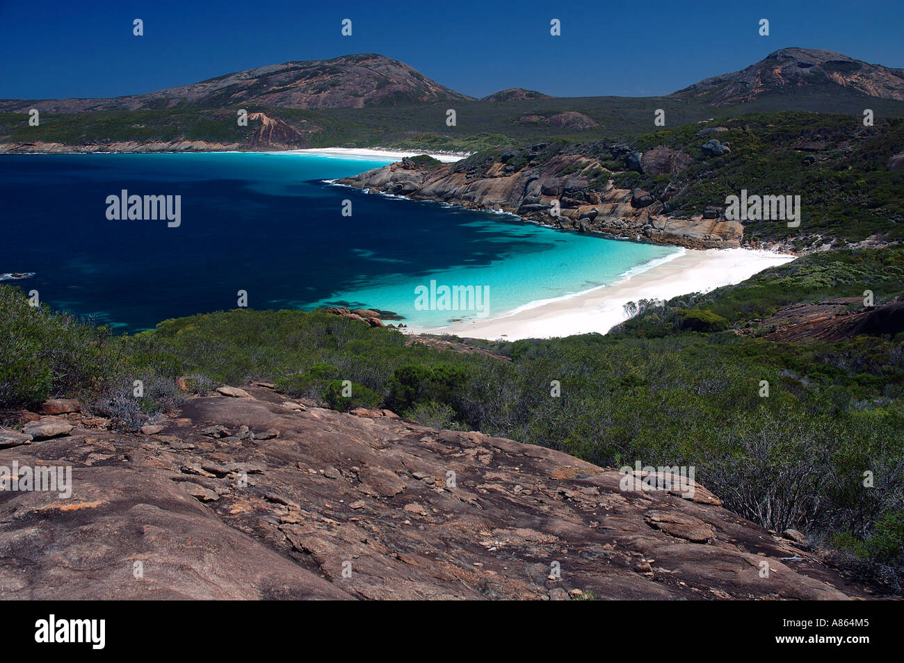Stunning beaches along the Coastal Track walk to Hellfire Bay Cape Le ...