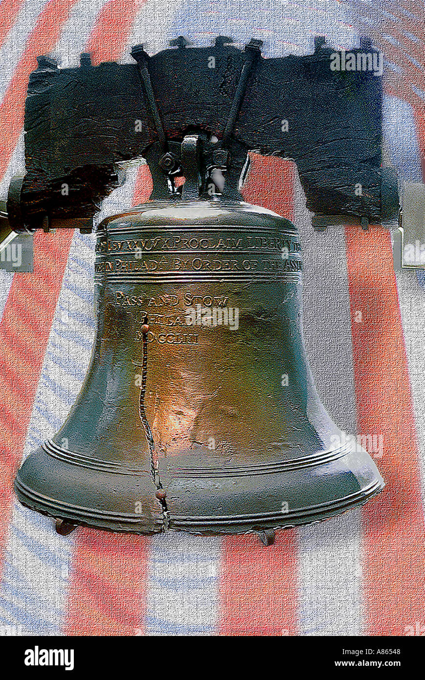 The American icon the Liberty Bell at Philadelphia USA Stock Photo - Alamy