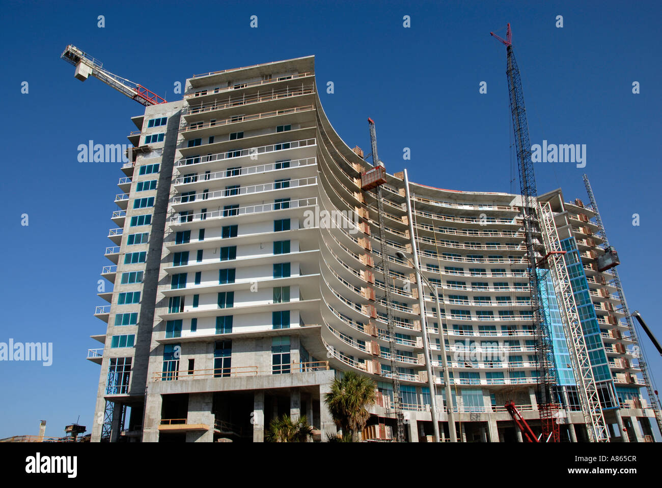 New high rise under construction Stock Photo - Alamy