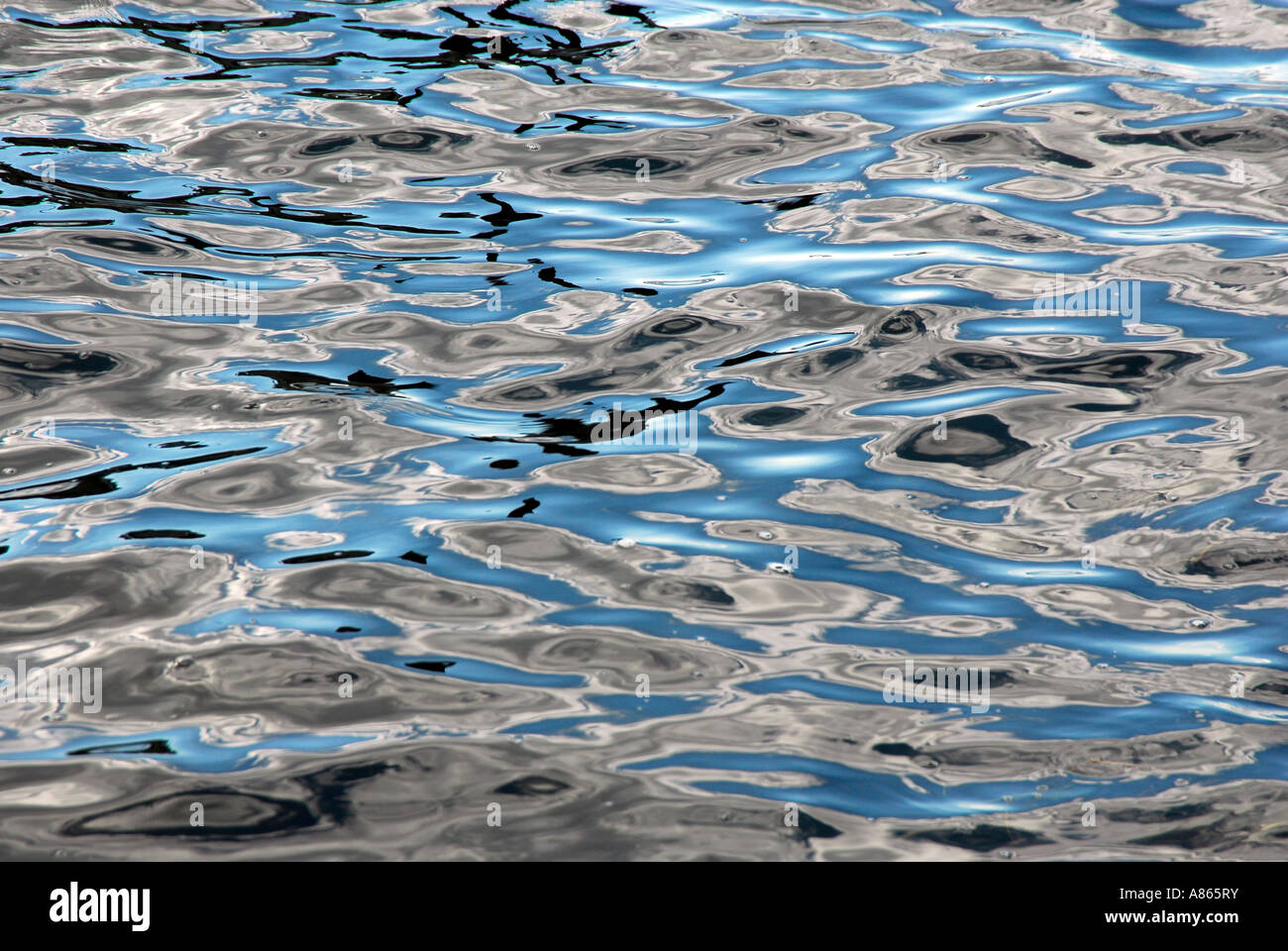 Reflection on water Stock Photo - Alamy
