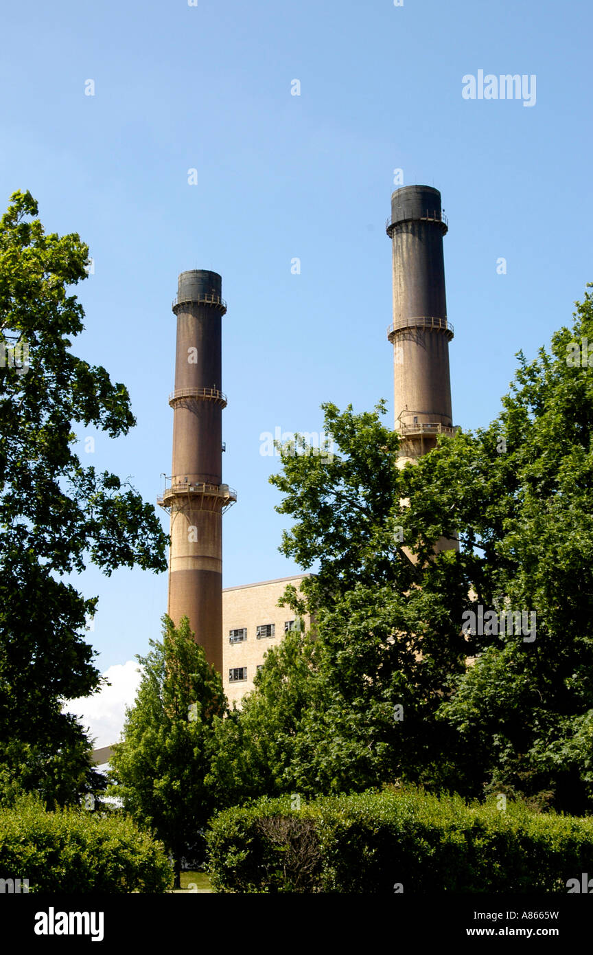 Coal fired power generating plant Stock Photo - Alamy