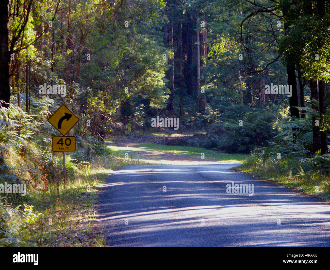 40 km hour road sign Stock Photo - Alamy