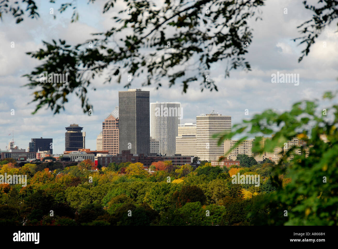 Skyline, Rochester NY USA Stock Photo - Alamy