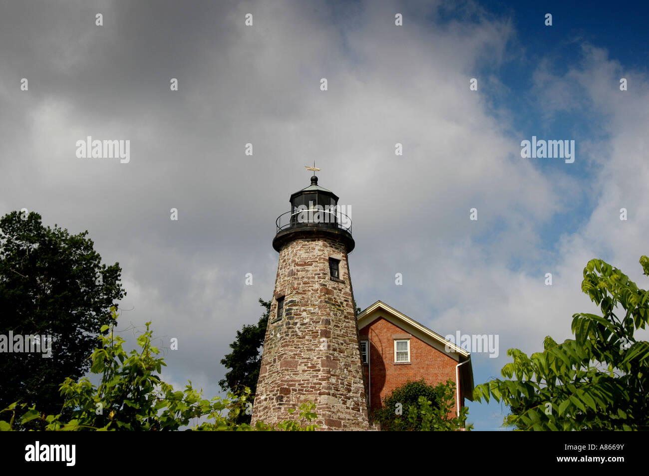 Charlotte-Genesee Lighthouse, Rochester, NY USA Stock Photo - Alamy