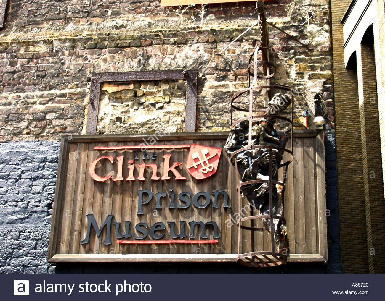 England London Clink Prison Museum High Resolution Stock Photography ...