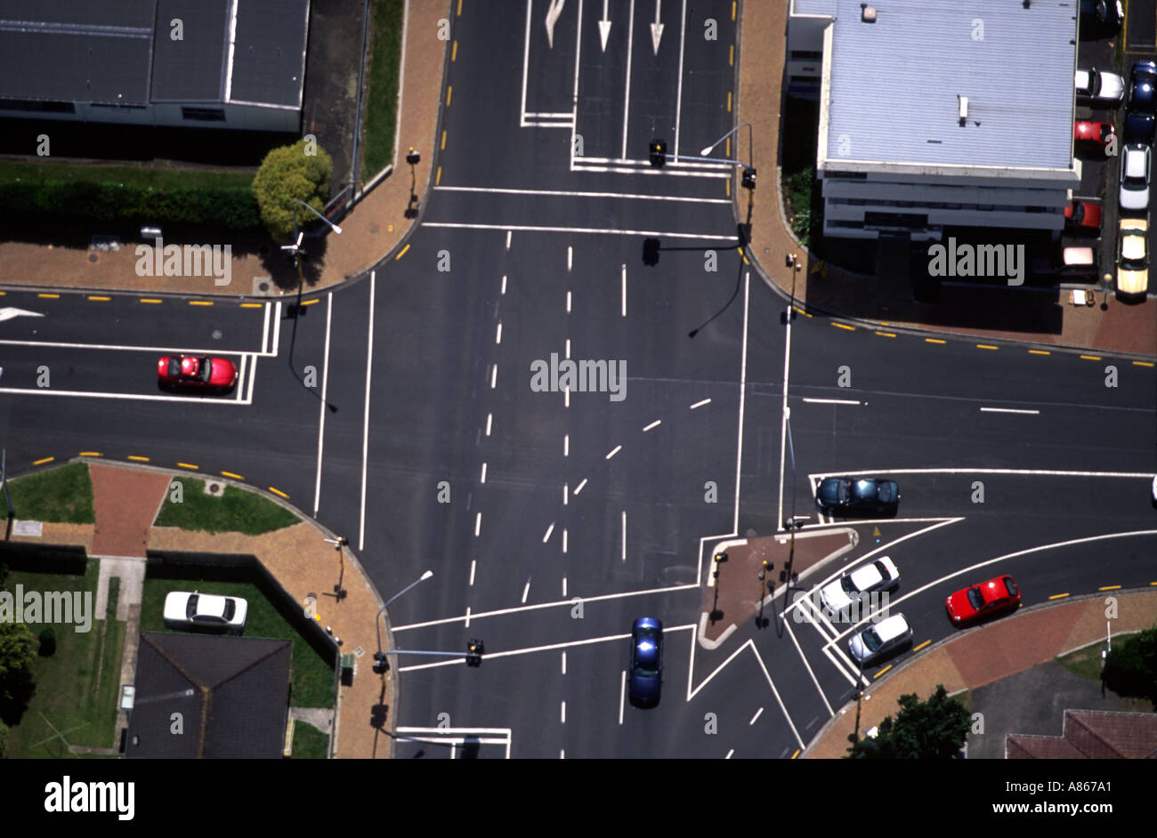 New zealand the crossroads hi-res stock photography and images - Alamy