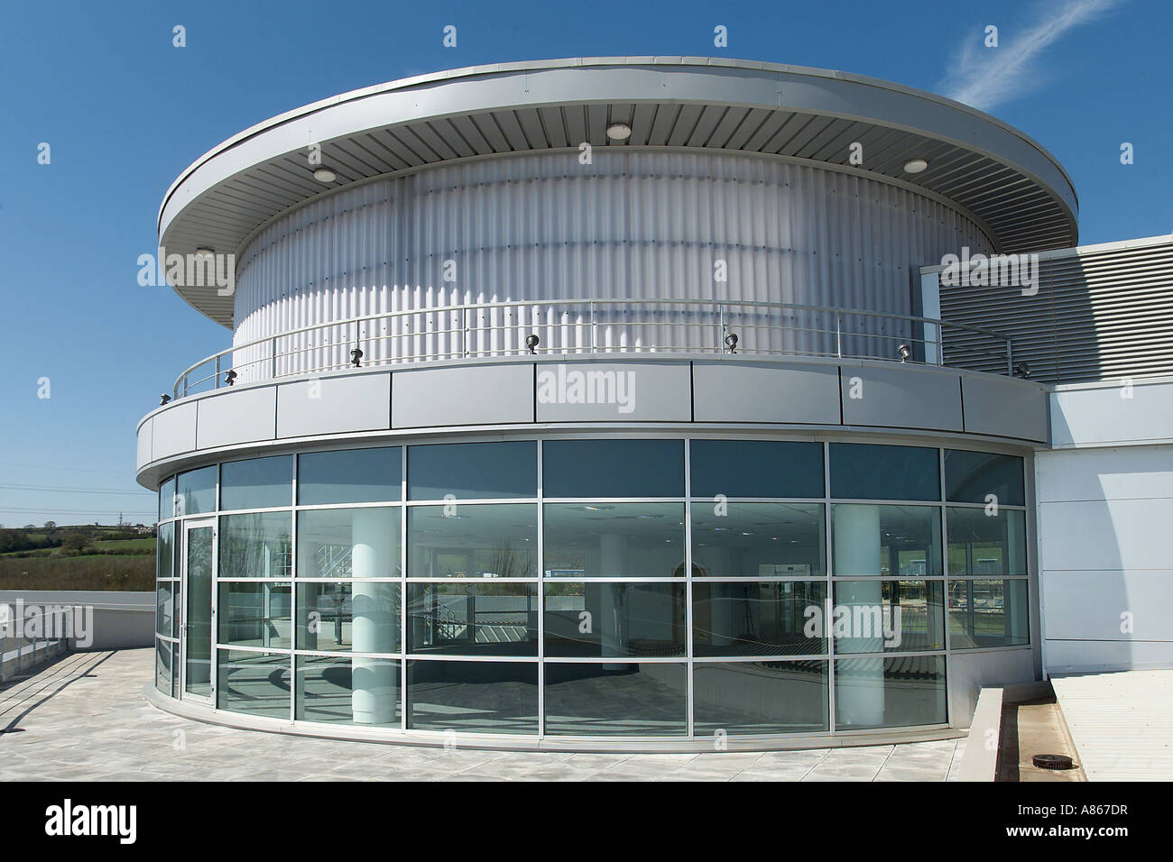 Rotunda Architectural Detail Modern Office Stock Photo - Alamy